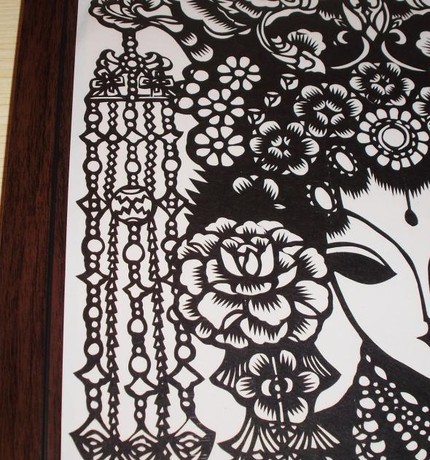 Traditional Papercut Art Work - Special Item - Hongfu Knight on Luulla