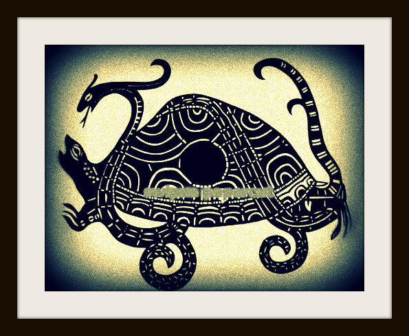 Xuan Wu - The Black Tortoise - One Of The Four Symbols Of The Chinese ...